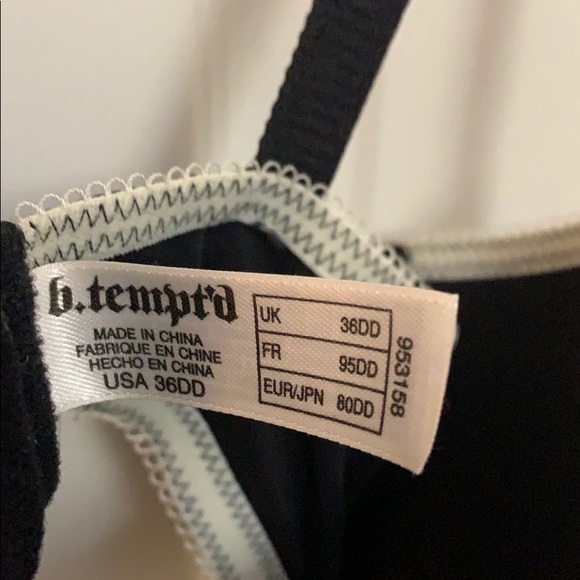b.tempt’d | Intimates & Sleepwear | Btemptd Bra 36dd | Poshmark